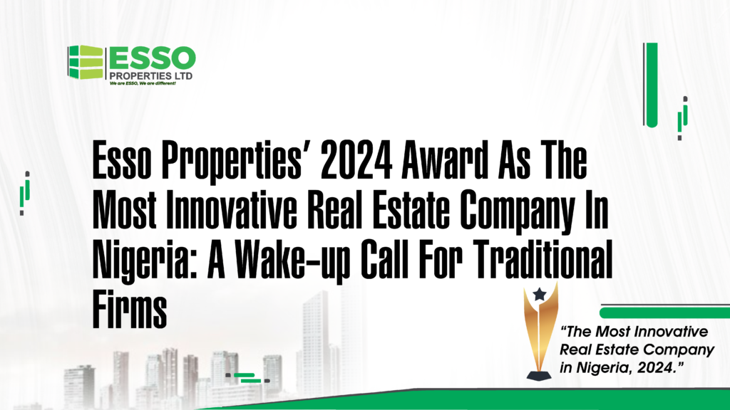 ESSO PROPERTIES’ 2024 AWARD AS THE MOST INNOVATIVE REAL ESTATE COMPANY ...