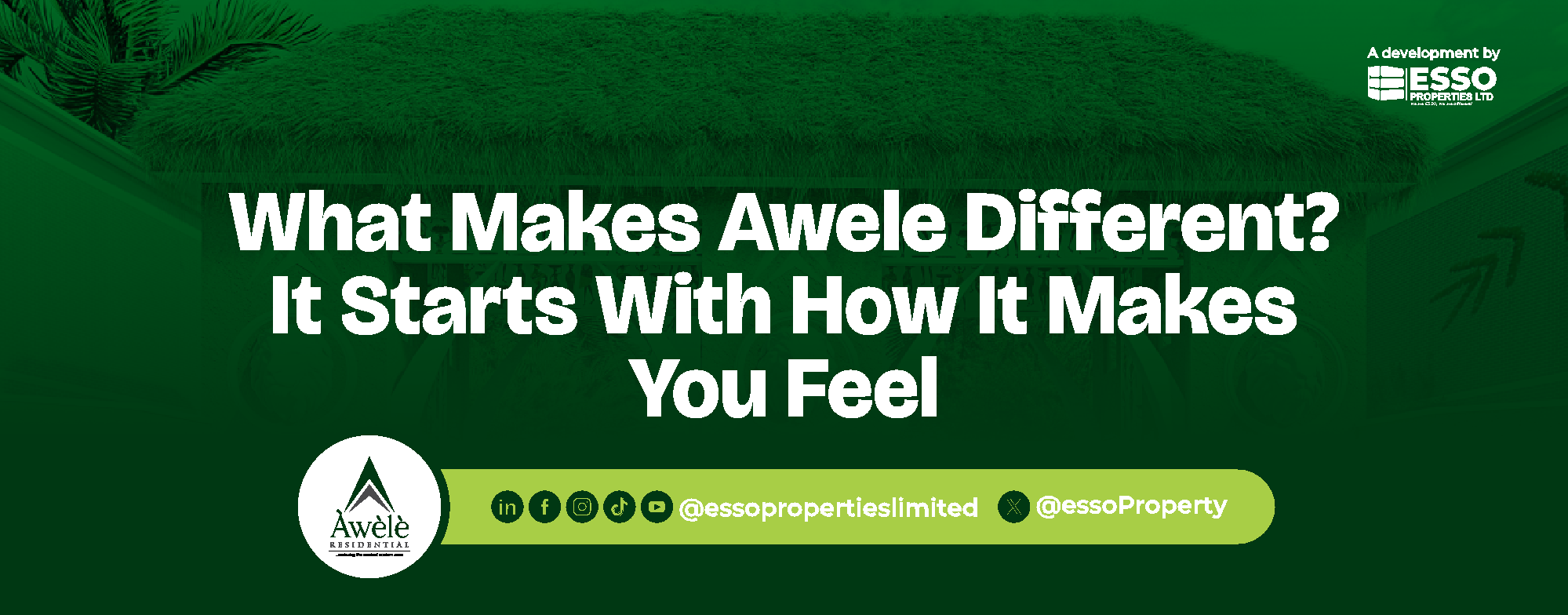 WHAT MAKES AWELE DIFFERENT? IT STARTS WITH HOW IT MAKES YOU FEEL | Esso